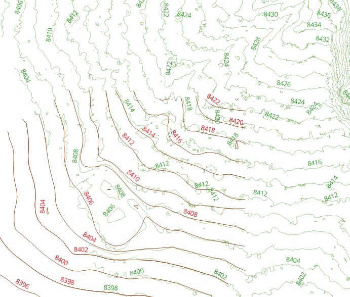 Learn about LiDAR Maps | Engineering vs Cartographic Contours